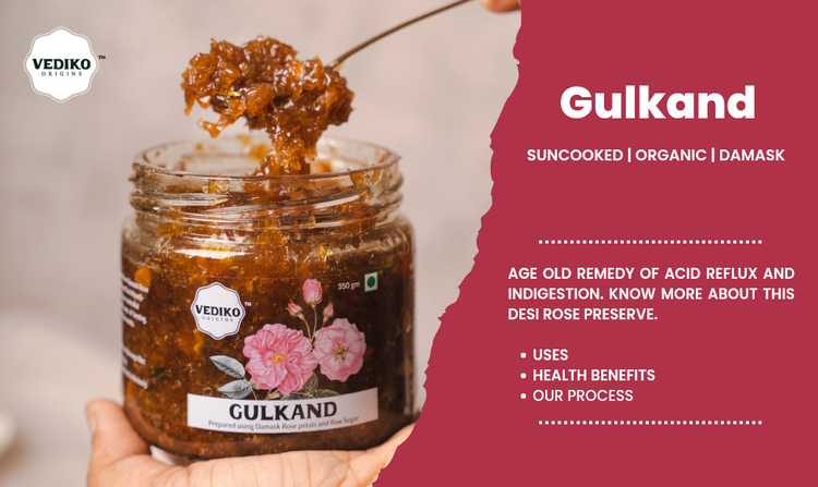 Why to add Gulkand in your diet? Uses & Benefits – Vediko Origins